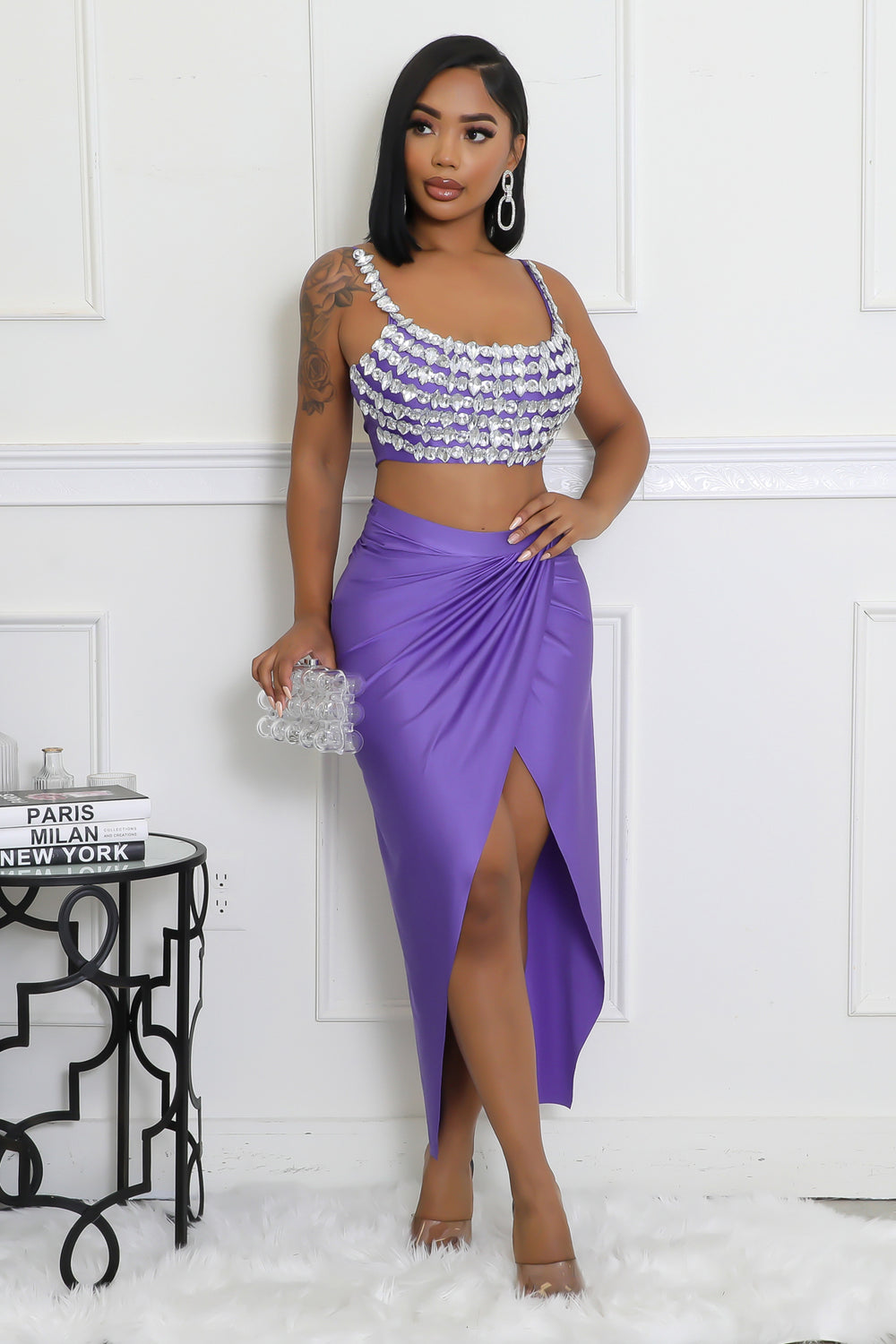 Letting It Ride Skirt Set – GitiOnline