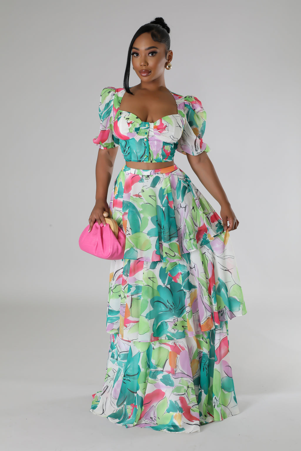 Brings Me Joy Skirt Set – GitiOnline