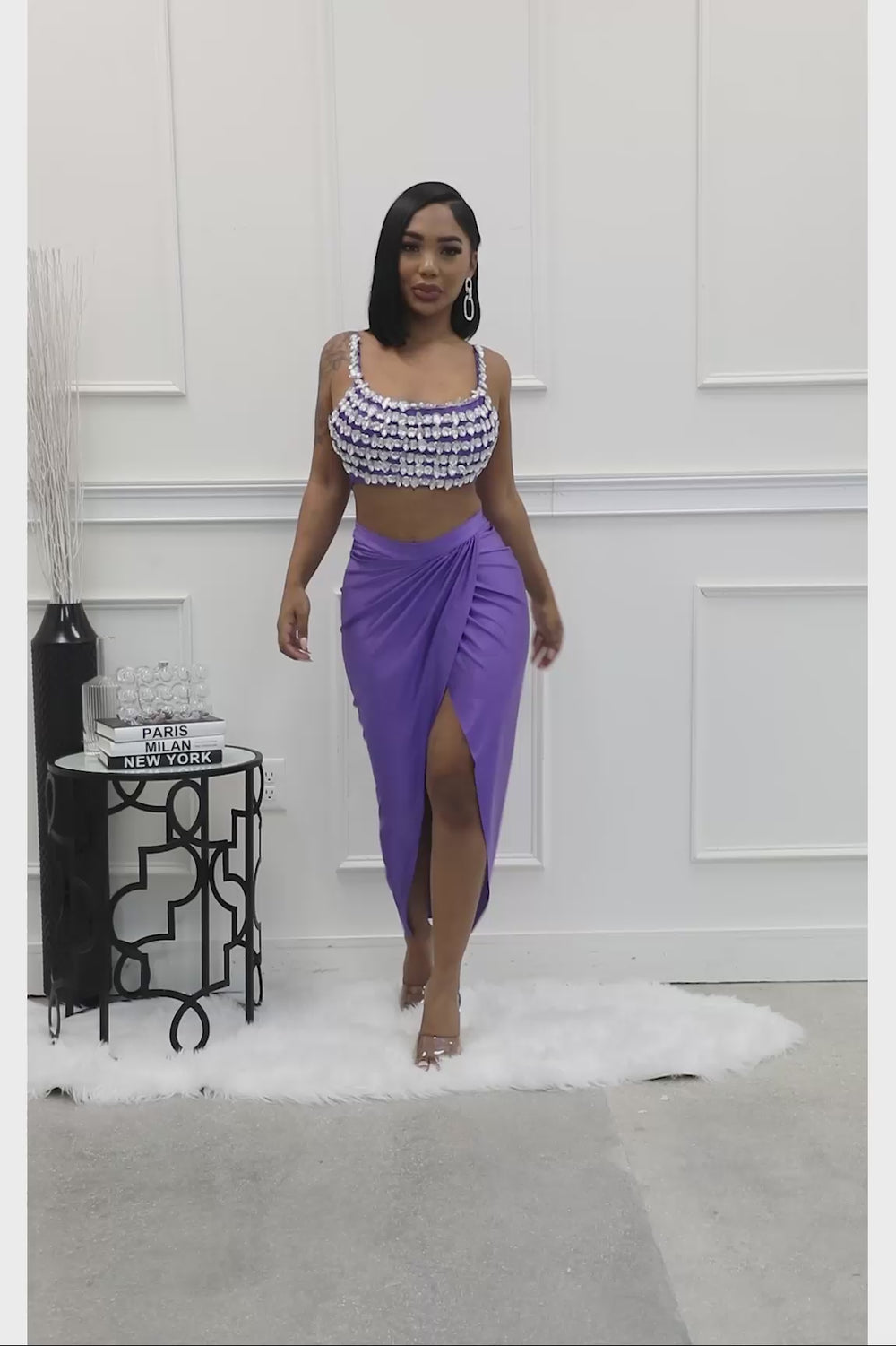 Letting It Ride Skirt Set – GitiOnline