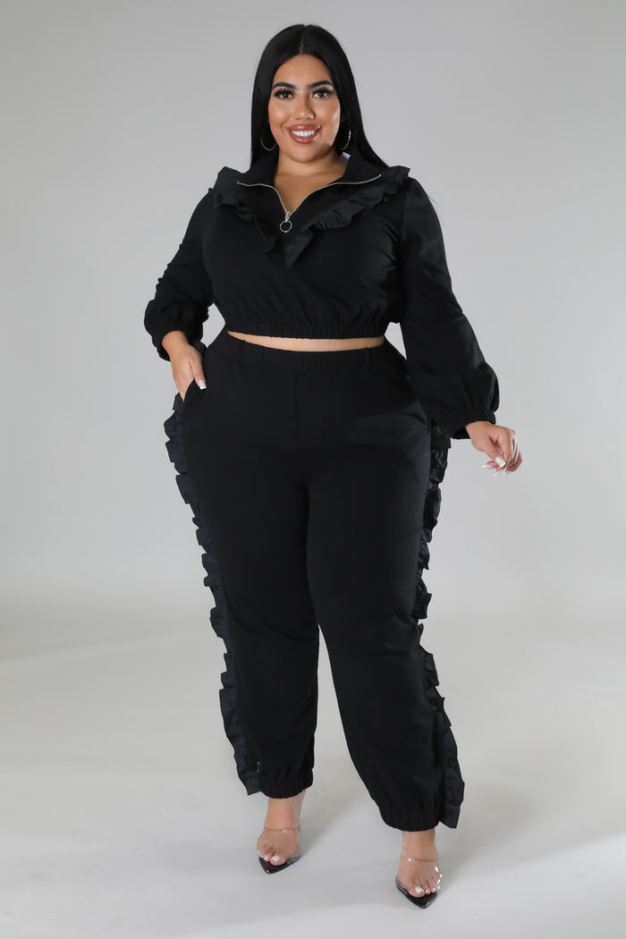 Ruffled Moments Pant Set – GitiOnline