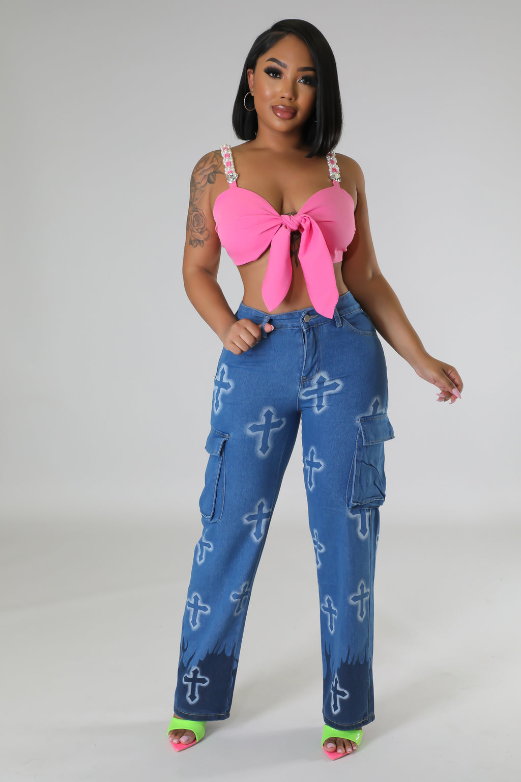 Blessed Moments Jeans – GitiOnline